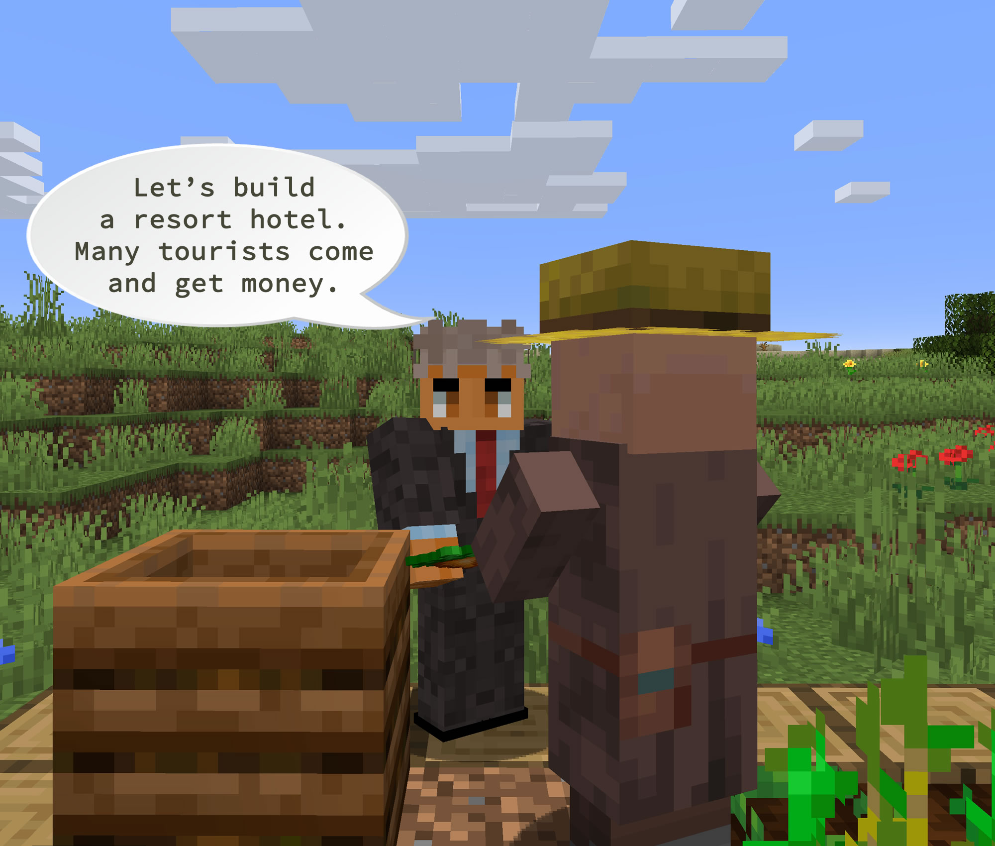 Business man - executive Minecraft Skin