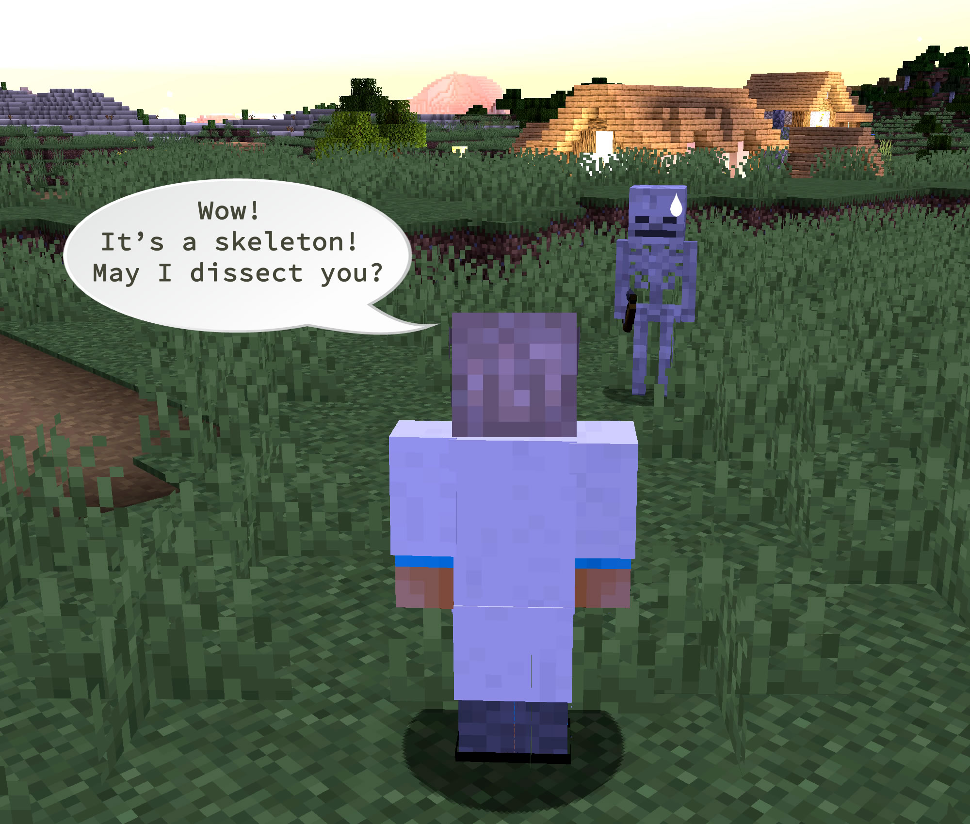 Doctor in a white coat Minecraft Skin